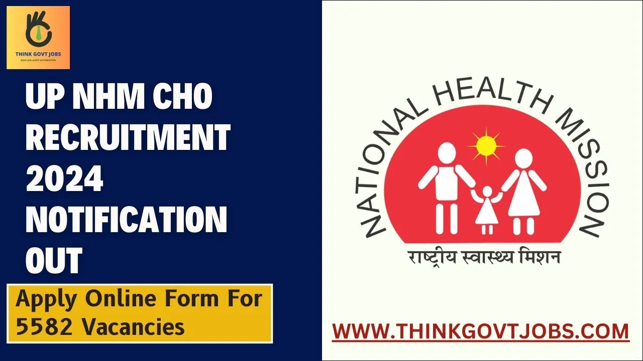 UP NHM CHO Recruitment 2024