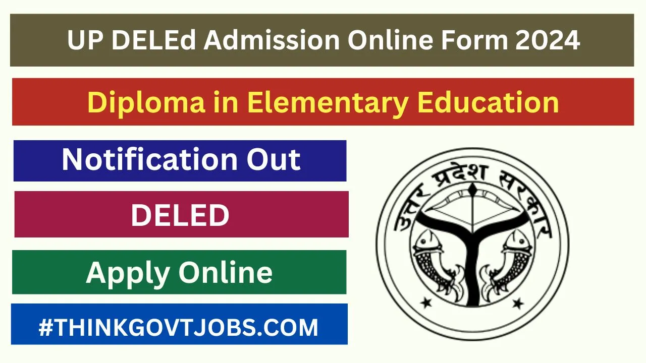 UP DELEd Admission Online Form 2024